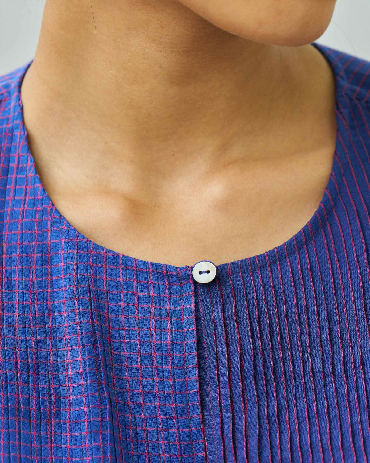 Jacaranda Boxy Top - Purple & Berry – Nicobar Global